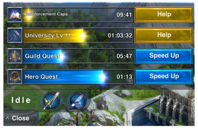 Task Progress Popup